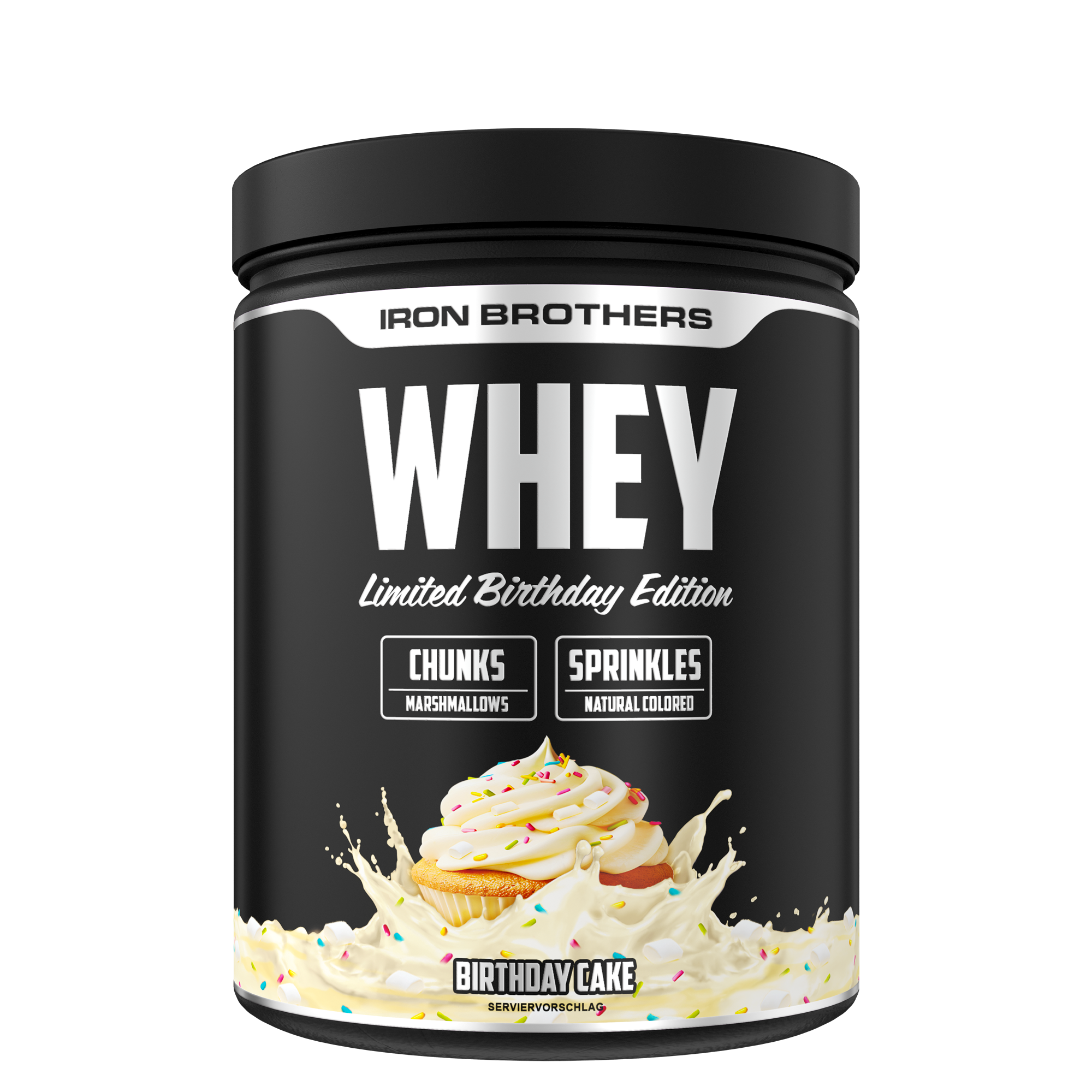 Limited Edition - Birthday Cake Whey Protein- 454g Dose – Iron Brothers