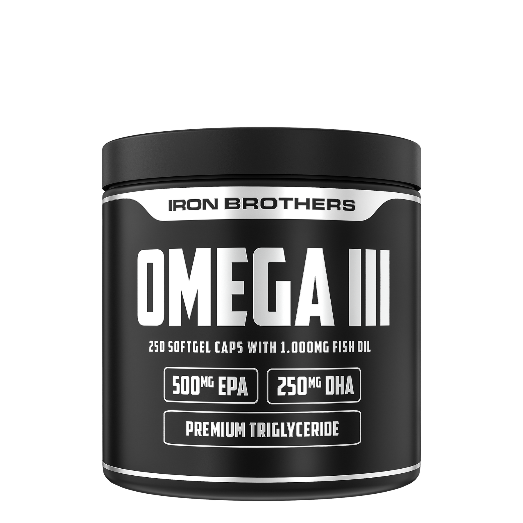 Omega 3 Triglyceride 50% EPA 25% DHA - 1000ml Softgels - 250 Stück ...
