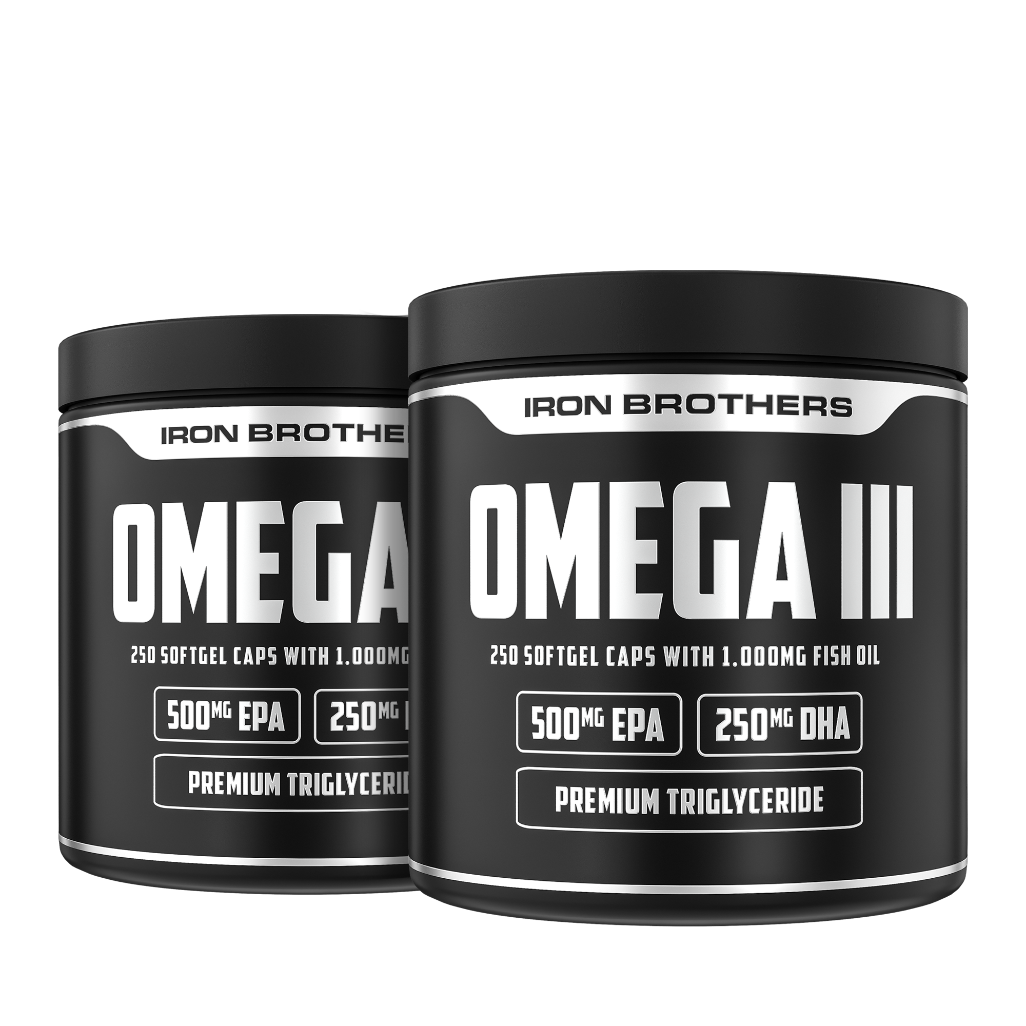 Omega 3 Triglyceride Doppelpack | Premium Fischöl Kapseln zum Sparpreis ...